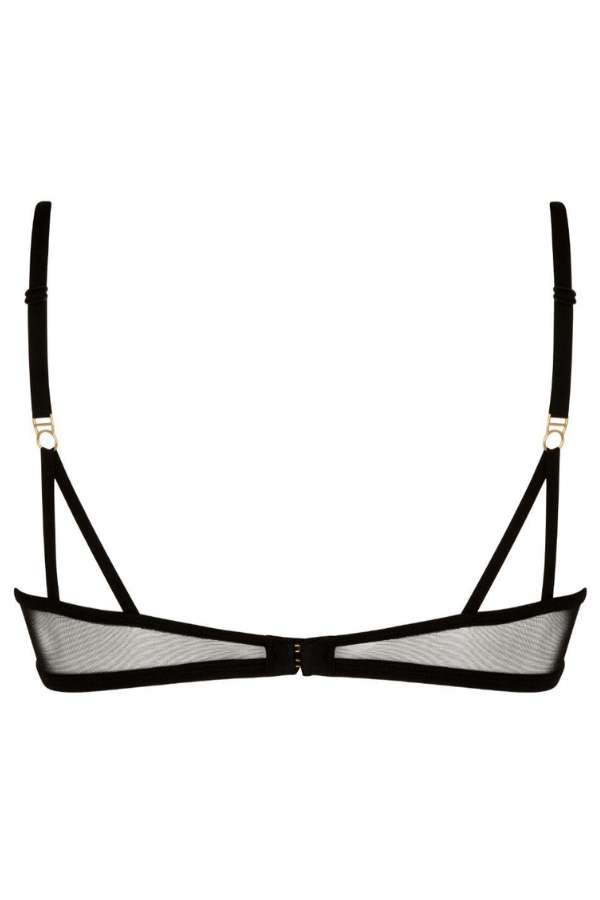 Cosmic Dream Half Cup Bra Black Chérie Amour