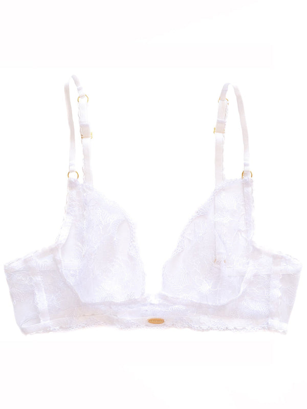 Sophie Cup Bra - White - Chérie Amour