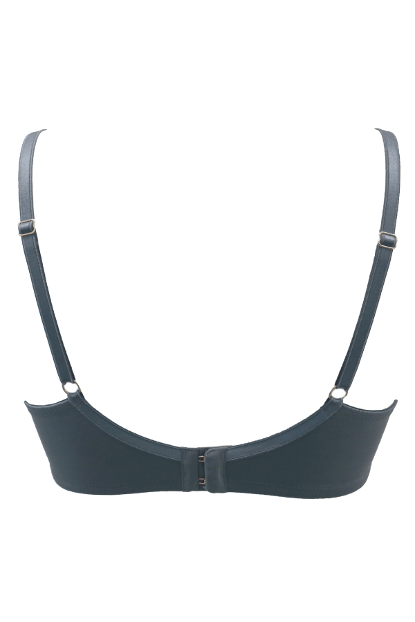 Atelier Lace High Apex Bra - Grey/Mint - Chérie Amour