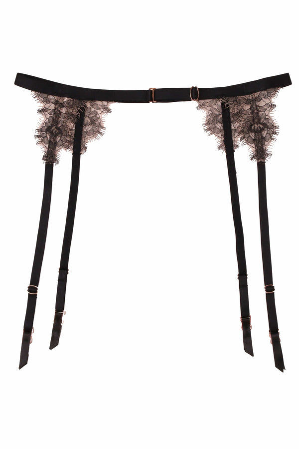 Entice Garter Belt - Black - Chérie Amour