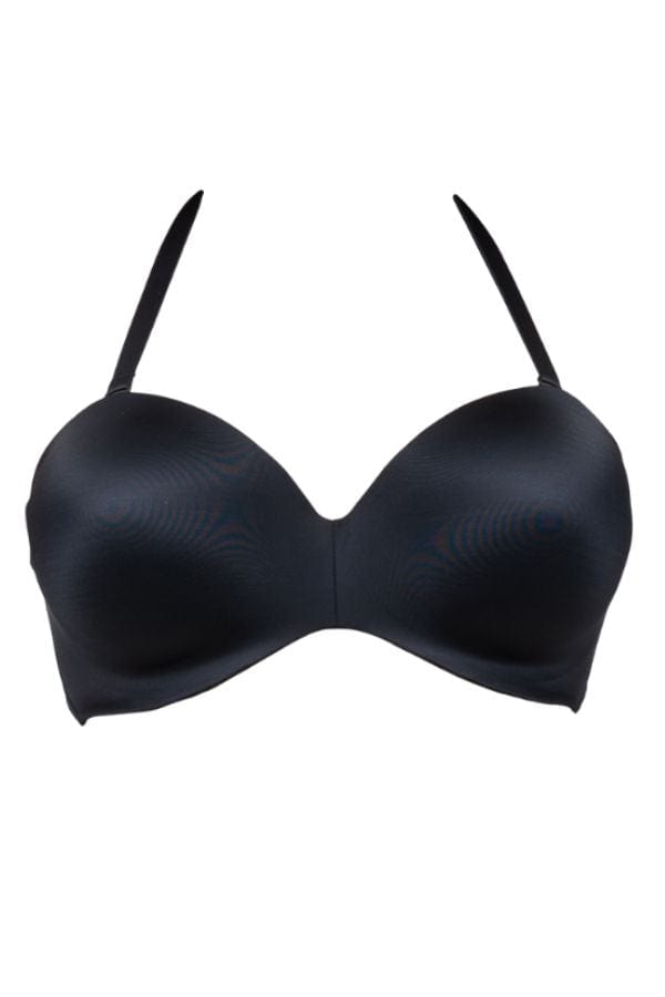 Smooth Strapless Multi-Way Bra - Black - Chérie Amour