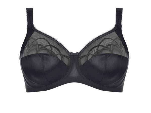 Cate Full Cup Banded Bra - Black - Chérie Amour